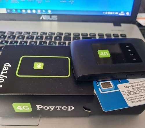 Мобильный 4G\LTE wifi роутер с интернетом оттеле2