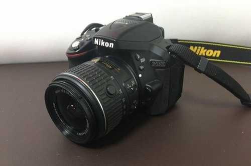 Фотоаппарат Nikon d5300 большая комплектация