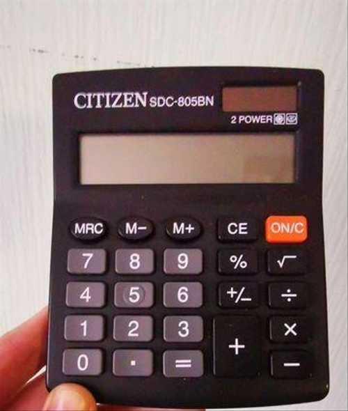 Калькулятор casio citizen