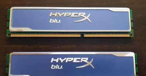 Оперативная память Kingston HyperX DDR3 4 Gb (2х2)