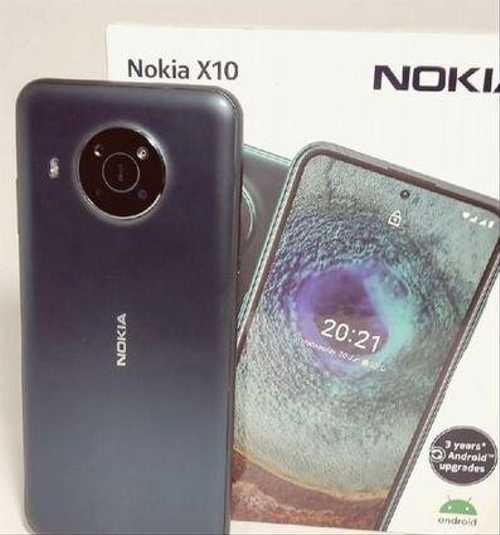 Смартфон Nokia X10 6/128Gb