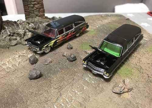 Hot wheels 100 Cadillac 66 hearse