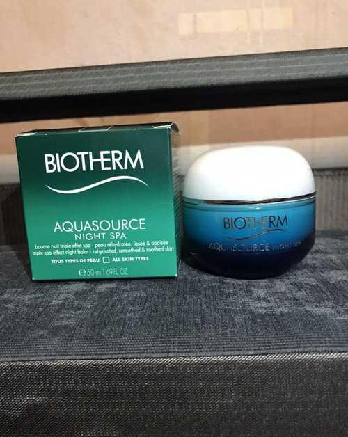 Крем для лица Biotherm night spa ночной бальзам