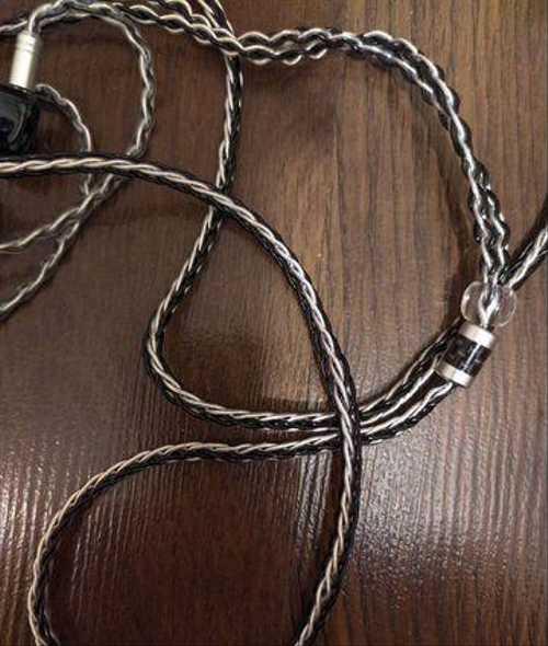 Кабели nicehck для наушников 2pin 0.78мм, 2.5/3.5