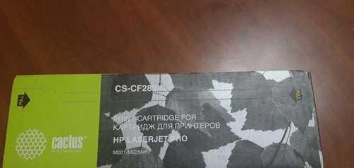 Картридж cactus CS-CF283X чёрный 2500 страниц