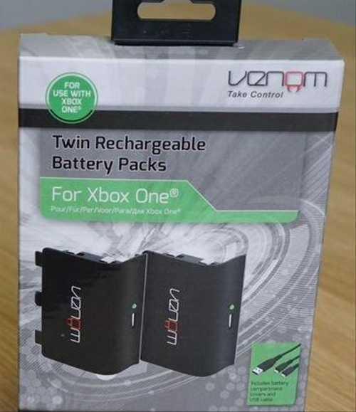 Комплект Xbox One Venom для зарядки джойстиков