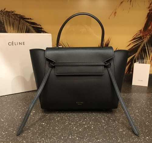Сумка Celine Mini Belt bag телячья кожа сумочка