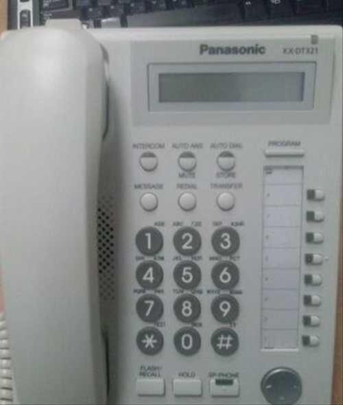 Цифровой системный телефон Panasonic KX-DT321RU