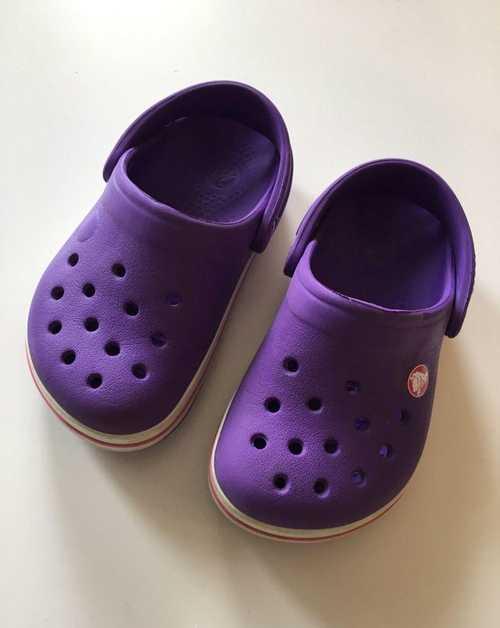 Crocs (кроксы) детские р.6-7