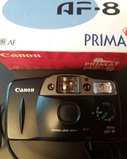 Плёночный фотоаппарат Canon Prima AF-8