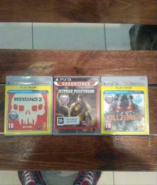 Resistance 3, essentials,killzone 3,playstation 3