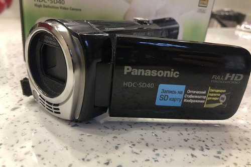 Видеокамера panasonic hdc-sd40