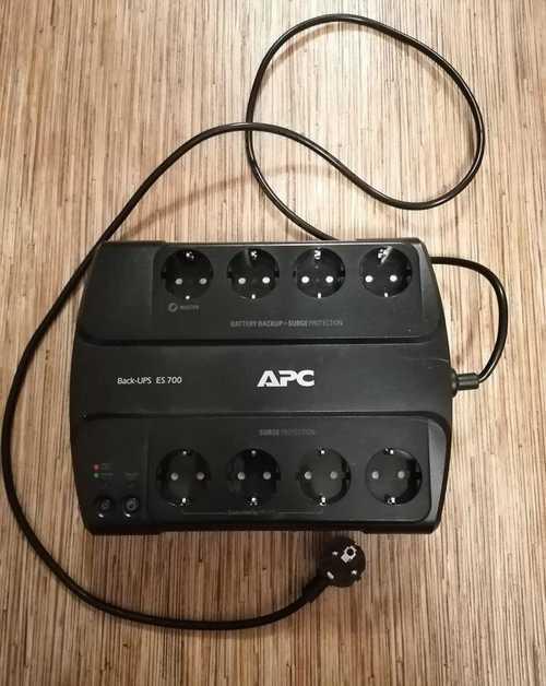 Бесперебойник ибп APC Back-UPS ES BE700G-RS