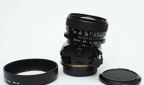 Canon tilt shift 2.8/35mm ssc eos