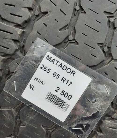 R17 265 65 Matador шарт 08