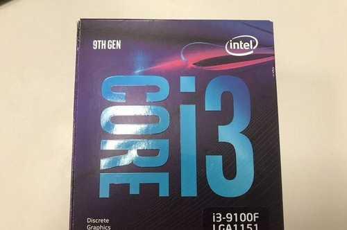 Процессор intel core i3 9100f box