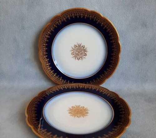 Две тарелки Limoges, Франция, 1911 - 1932 гг