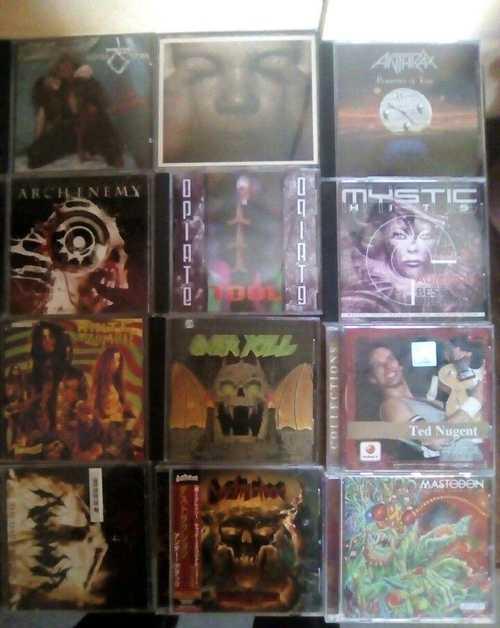 CD / Компакт диски (metal и похожее)