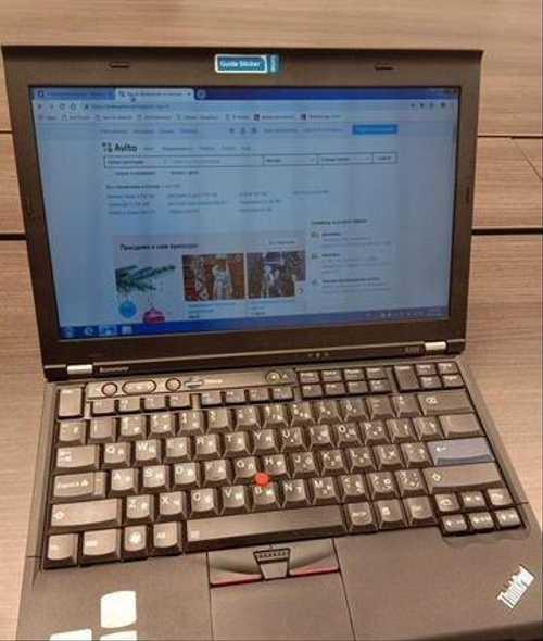 Lenovo ThinkPad X220 (msata SSD + HDD)