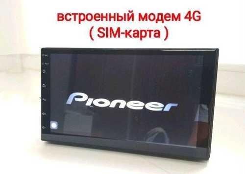 Магнитола 2 din Android 2/16gb 4G SIM карта