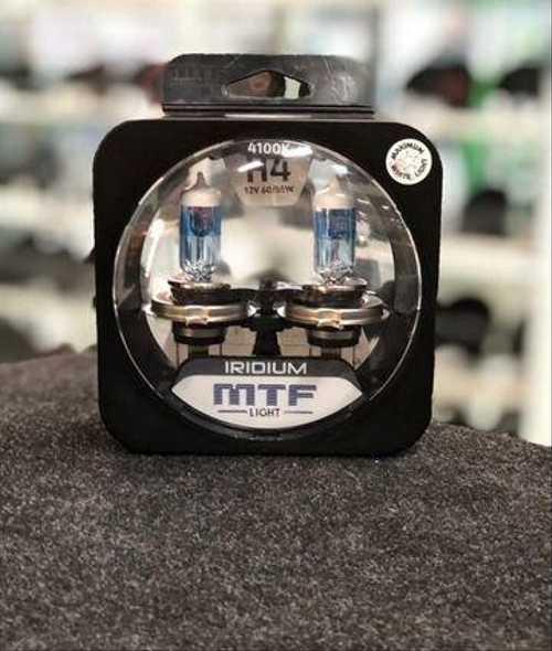 Галогенные лампы MTF Iridium H4 4100K
