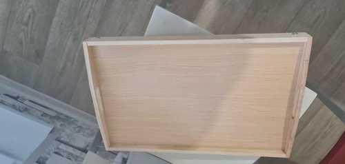 47x30cm Wooden Folding Tray Деревянный поднос