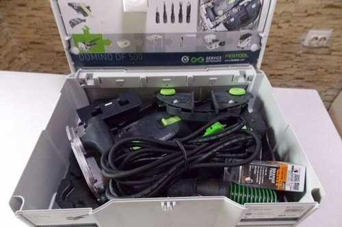 Фрезер дюбельный festool domino DF 500Q-Set