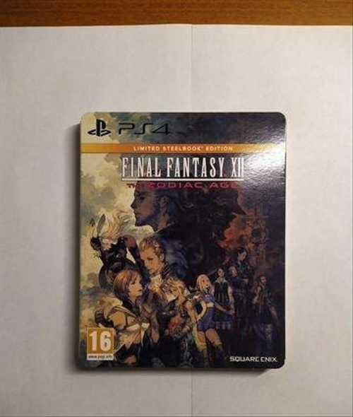 Final Fantasy 12 XII Steelbook (PS4)