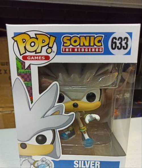 Фигурка Funko POP Games Sonic 30th Silver the Hed
