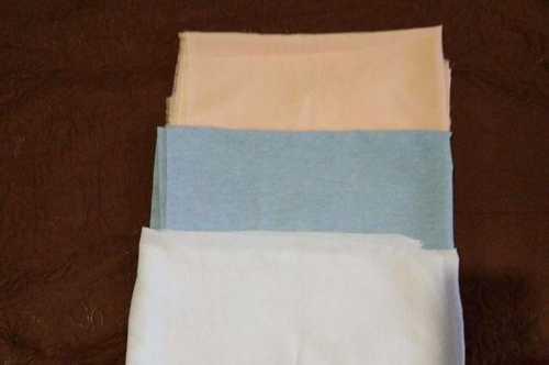 Отрезы шелковой ткани на блузки