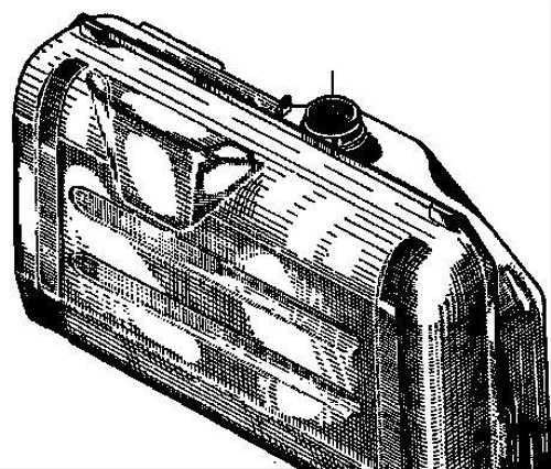 Бак топливный т 25. Бак топливный т-150.