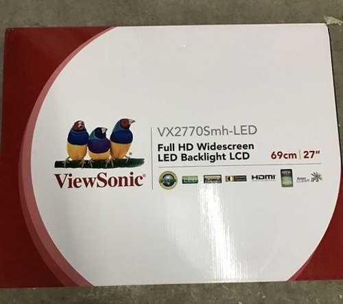 Новый Viewsonic vx2770smh-led