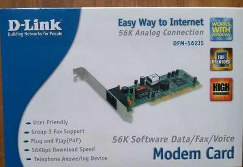 Внутренний модем D-Link DFM-562IS