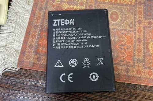 Аккумулятор zte blade