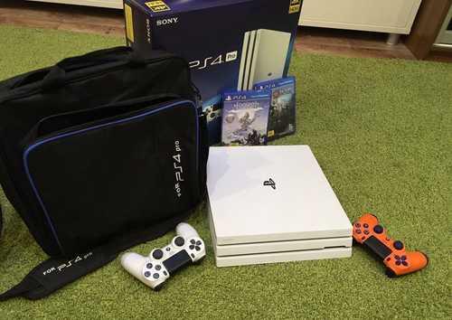 Sony PS4 pro Glacier white 1tb