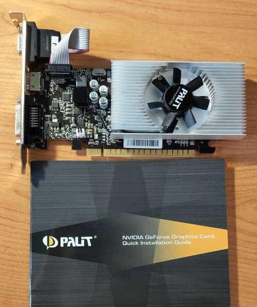Видеокарта Plait nvidia GeForce GT740 1024Mb