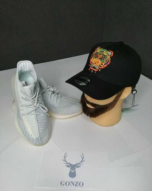 Кепка Kenzo /Yeezy Boost 350 V2