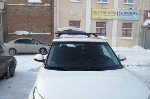 Автобагажник kia soul Ash54