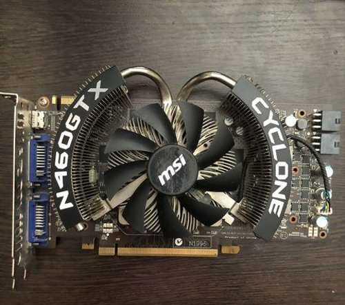 Видеокарта MSI GTX 460 Cyclone
