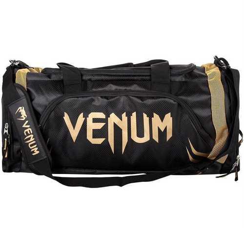 Спортивная сумка Venum Trainer Lite Black/Gold