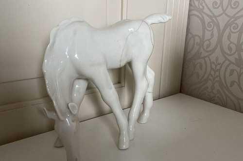 Лошадь статуэтка фарфор лфз