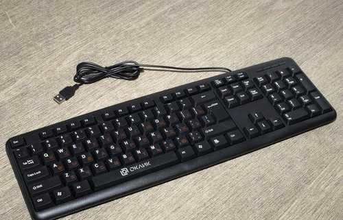 Клавиатура Oklick 90M мембранная, USB, чёрный
