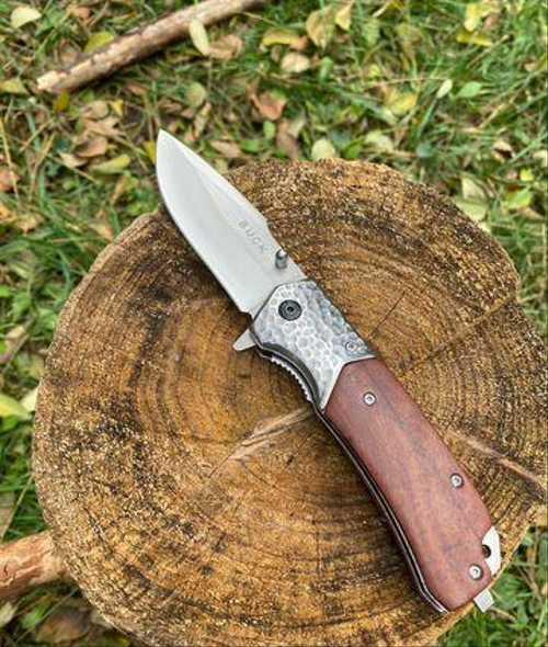 Нож охотника buck DA314, клипса, коробка, 22см