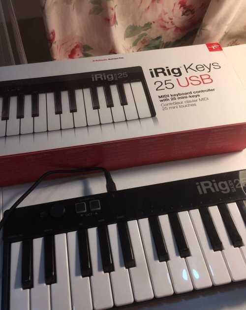 Синтезатор iRig Keys midi keyboard controller with