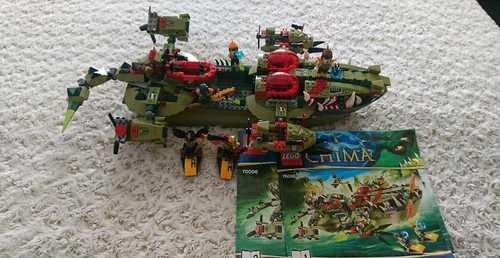 Lego 70006 Legends of Chima. Флагманский корабль