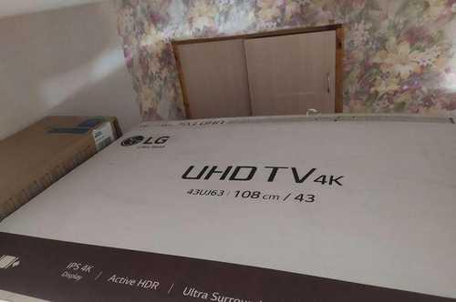 Телевизор lg smart tv 43 дюйма 108см