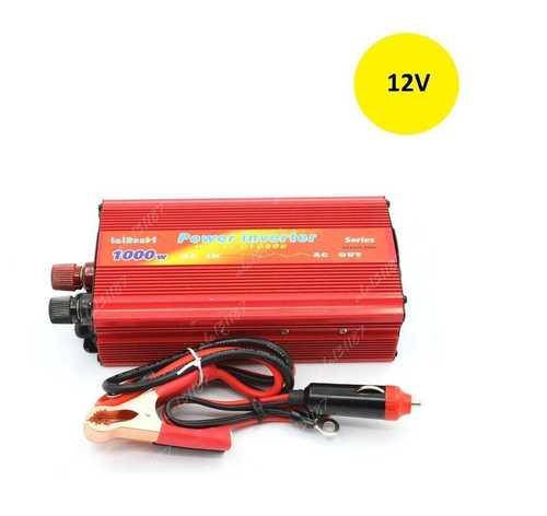 Инвертор 12V220V 1000W напрямую от акб, USB разъем
