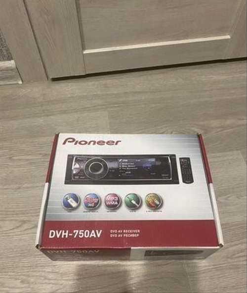 Магнитола pioneer dvh-750av