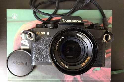 Пленочный фотоаппарат Rolleiflex SL35 E + Planar f