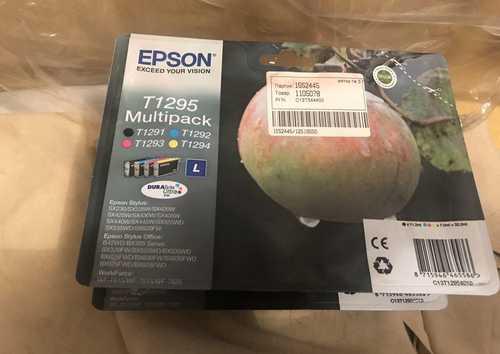 Набор Картриджей Epson T1295 MultiPack Оригинальны